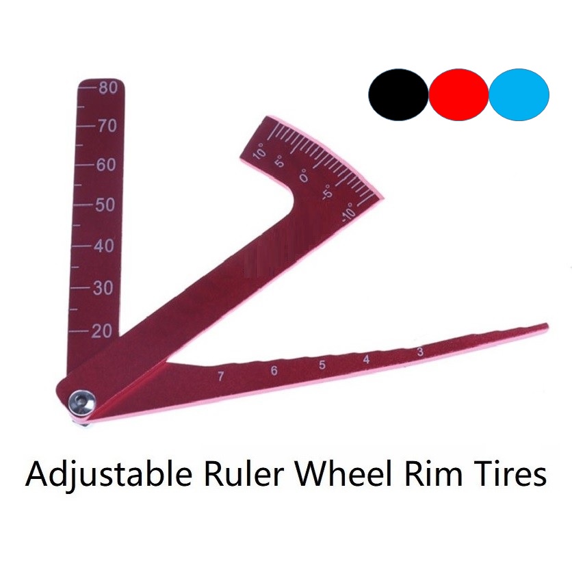 Jual Adjustable Ruler Wheel Rim Camber Height Tires Angle Shunting ...