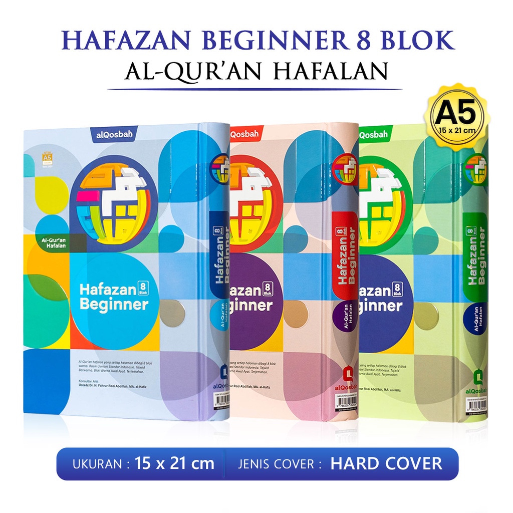 Jual AlQuran Hafazan 8 Blok Beginner A5 | Shopee Indonesia