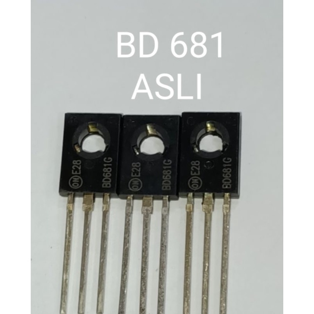 Jual TRANSISTOR BD 681 ASLI, SESUAI GAMBAR ( KUALITAS BAGUS) | Shopee ...