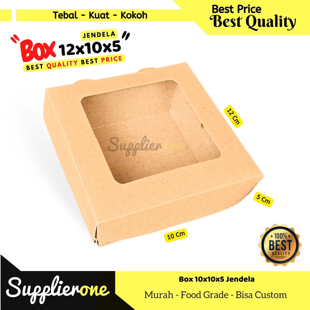 Jual Lunch box S Jendela / Lunch Box Paper / Paper Lunch Box / Box Ayam ...