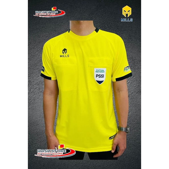 Jual BAJU WASIT FUTSAL MLLS 2022 ( MLLS , SAKU FUTSAL, RESPECT, FUTSAL ...