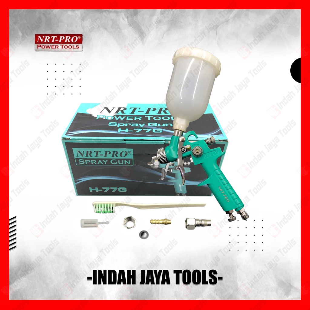 Jual NRT-PRO H77G Spray Gun HVLP 400 ml - Alat Semprot Cat Low Pressure ...