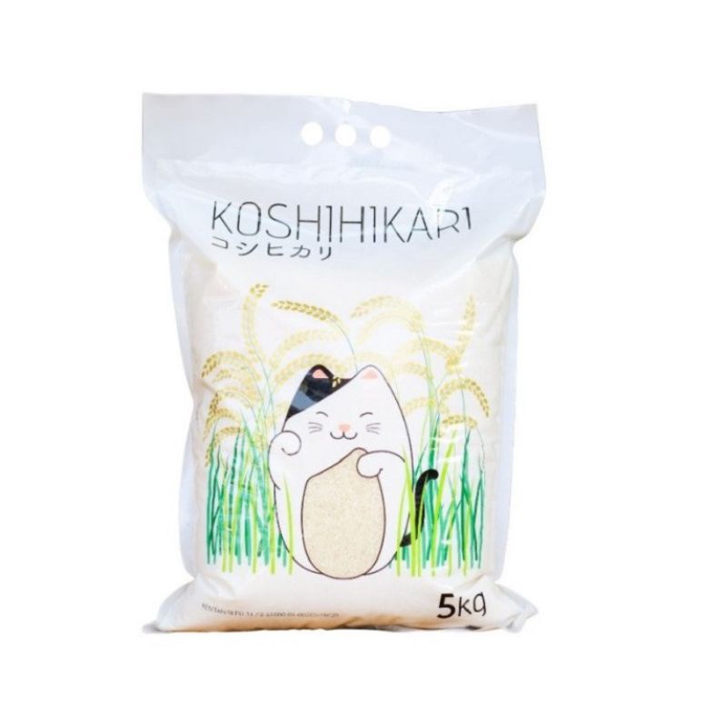 Jual BERAS KOSHIHIKARI 5 KG | BERAS JEPANG | JAPANESE RICE | Shopee ...