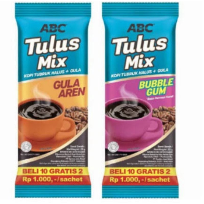 Jual ABC TULUS MIX GULA AREN ABC TULUS MIX BUBBLE GUM 1 RENTENG ...