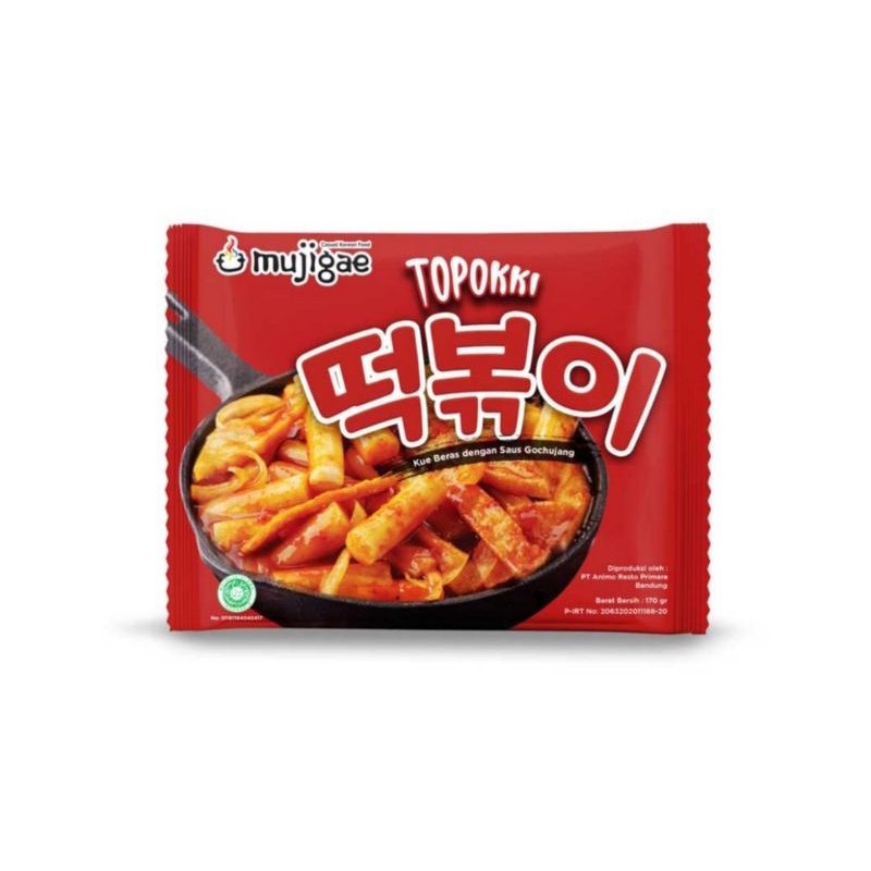 Jual Mujigae Toppoki 170g | Shopee Indonesia