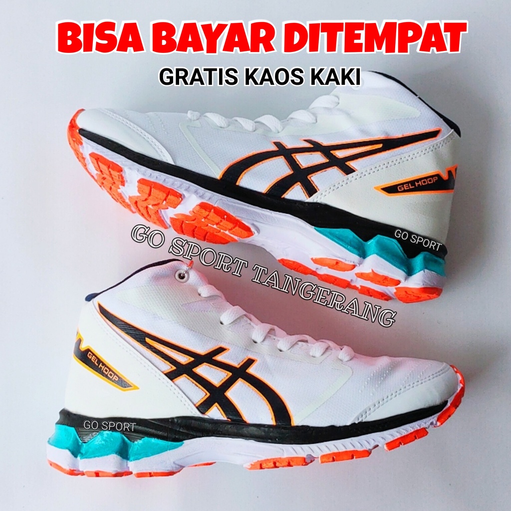 Jual SEPATU VOLLY GEL HOOP PRIA WANITA / SEPATU OLAHRAGA VOLI / SEPATU ...