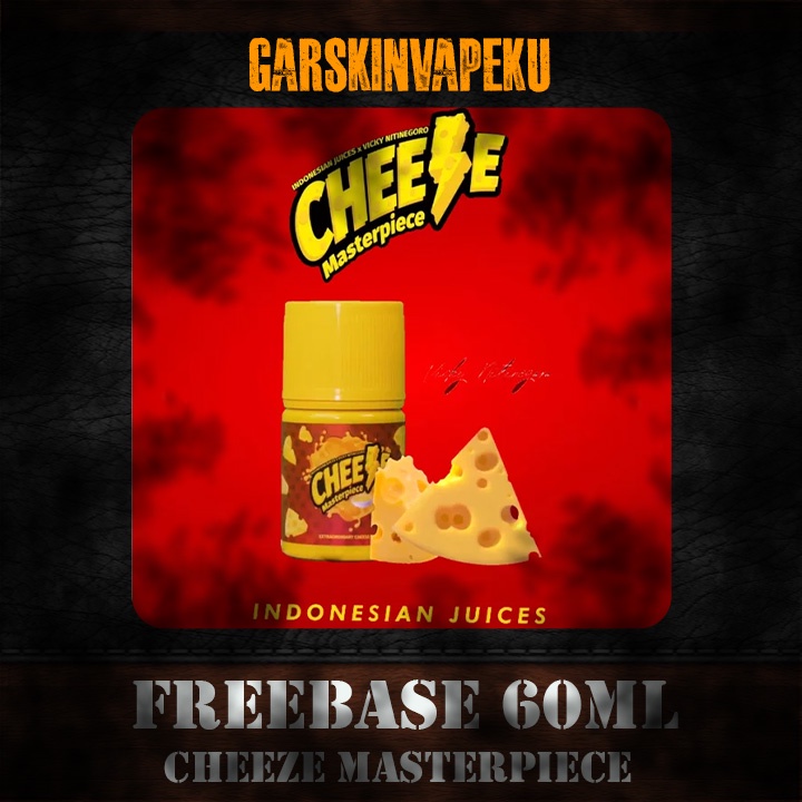 Jual FREEBASE - CHEESE CHEEZE MASTERPIECE 60ml BY VICKY NITINEGORO ...