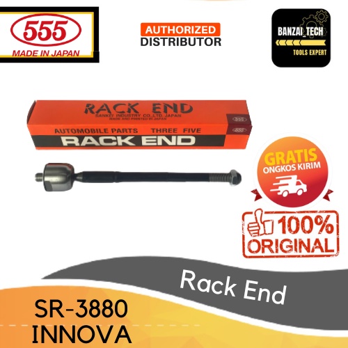 Jual Long Tie Rod / Rack End Toyota Kijang Innova Fortuner Merk 555 ...