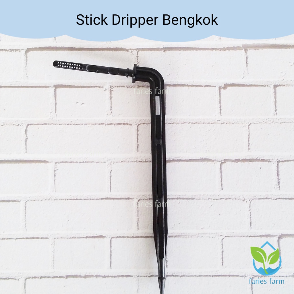 Jual Stick Dripper Bengkok Selang PE Stik Drip Fertigasi Irigasi Tetes ...