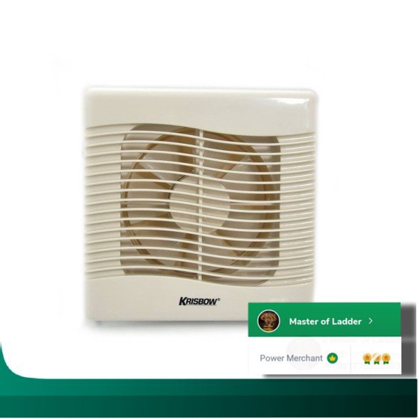 Jual RD Krisbow kipas ventilasi fan exhaust ventilasi tembok dinding 8 ...