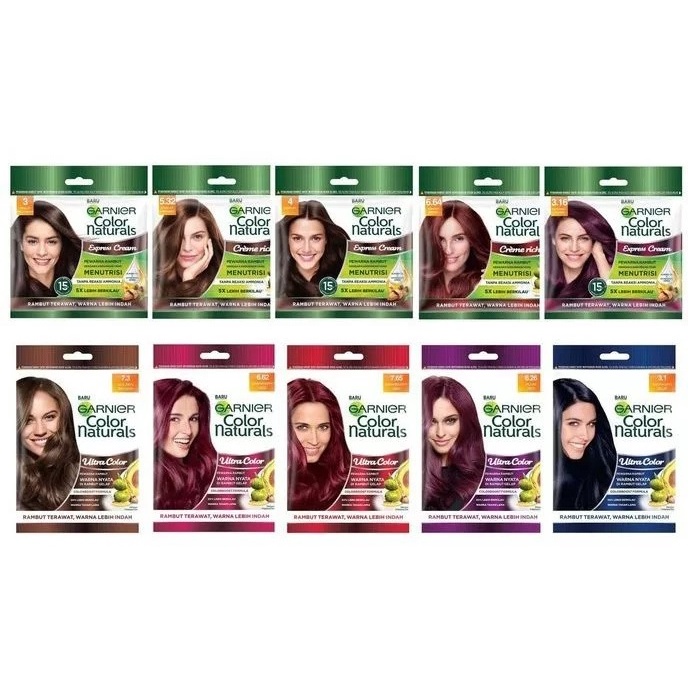 Jual Garnier Hair Color Naturals Creme Riche / Express Cream / Ultra ...