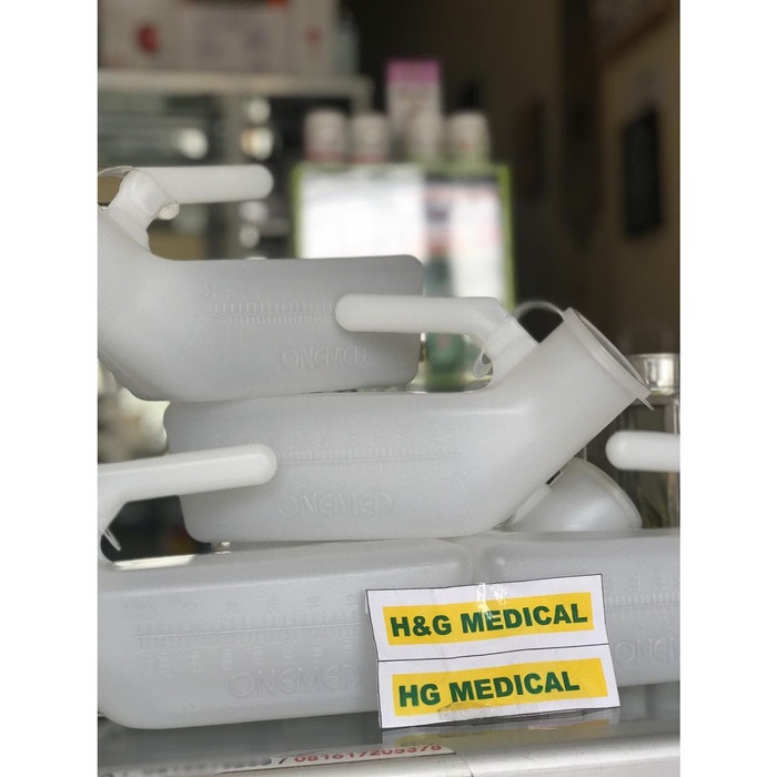 Jual PISPOT / URINAL PLUS TUTUP DAN SKALA ONEMED UTK PRIA BERKHASIAT ...