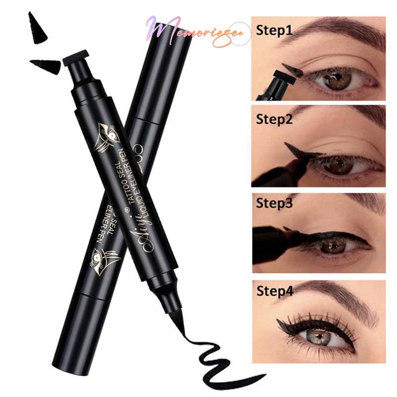 Jual COD&Ready BOBEINI Eyeliner Stamp 2 in 1 Waterproof Liquid Pensil ...