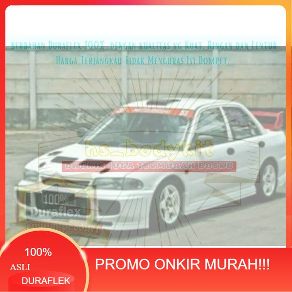 Jual HOT DEAL BODYKIT EVO 3 BUMPER DEPAN PLUS LIPS DAN SPOILER ONGKI ...