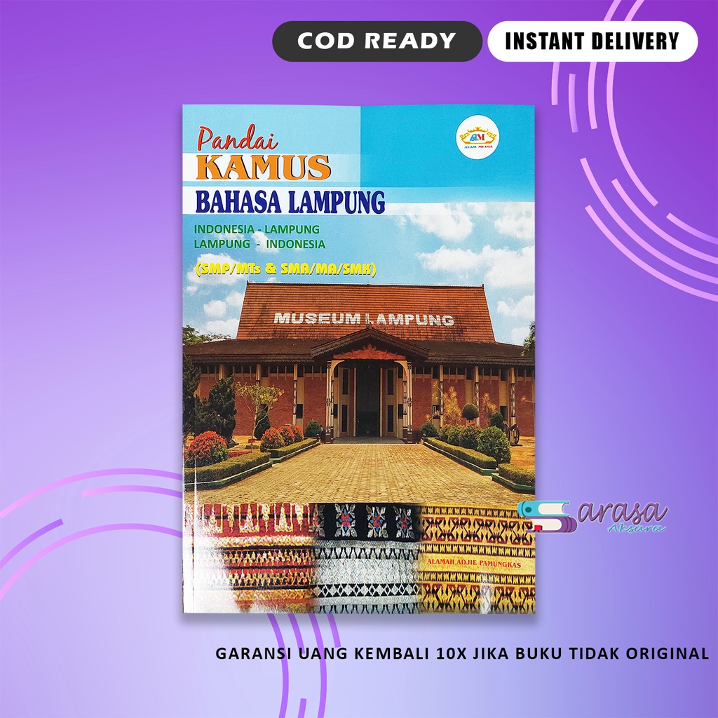 Jual BUKU KAMUS PANDAI KAMUS BAHASA LAMPUNG INDONESIA - LAMPUNG LAMPUNG ...
