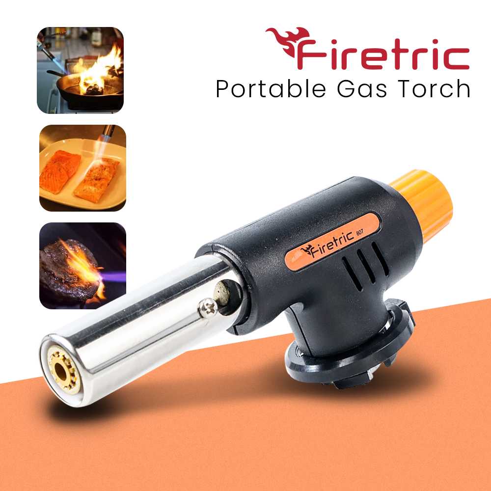Jual Flame Gun Portable Gas Torch Alat Panggang Cumi Gurita Bakar / Masak BBQ Serbaguna | Shopee ...