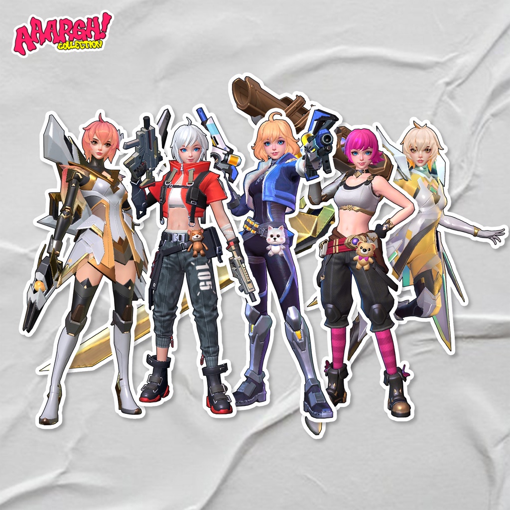 Jual Stiker Hero MLBB | Marksman | Beatrix | Mobile Legends | Shopee ...