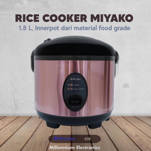 Jual Rice Cooker Miyako Nanoal MCM 508 SBC 508sbc magicom Liter 1.8l l ...