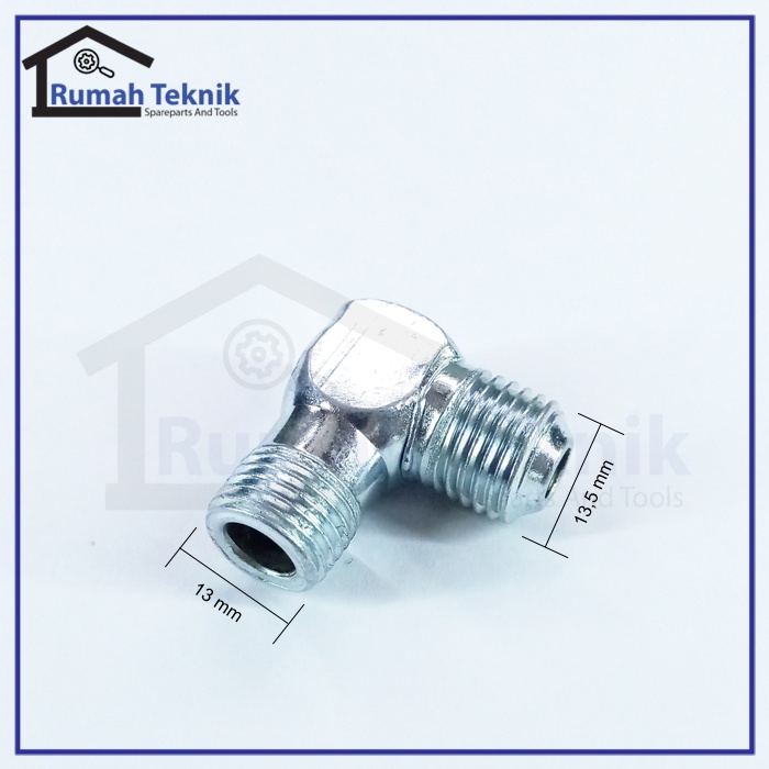 Jual Discharge Pipe Elbow Kompresor Angin Portable Oilless | Shopee ...