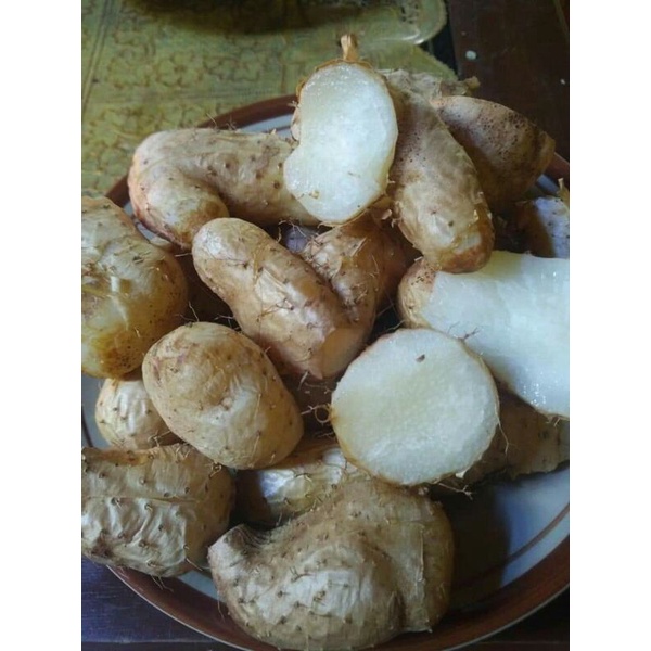 Jual Umbi gembili jahe/mbili 1kg stok sudah Redy lagi baru ,cepat ...