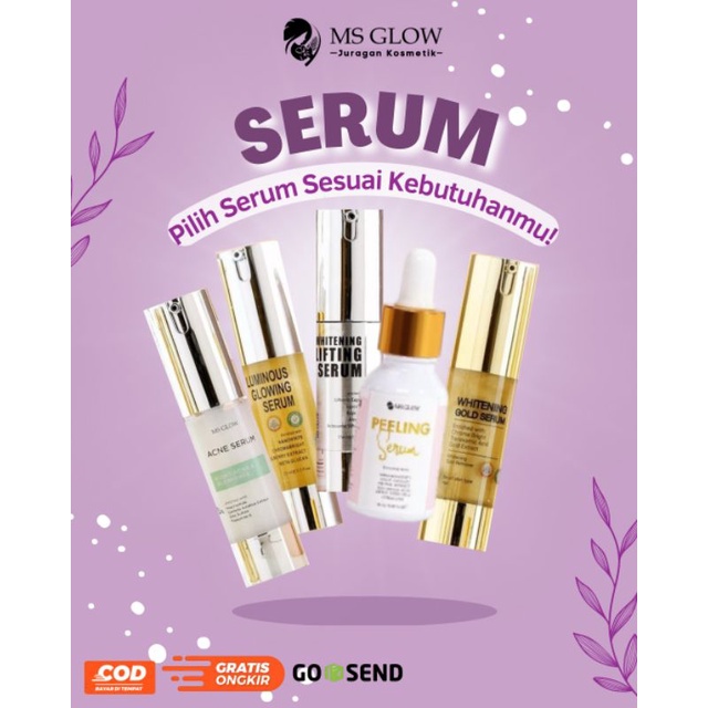 Jual SERUM MS GLOW - serum luminous lifting Acne gold maxi peel serum ...