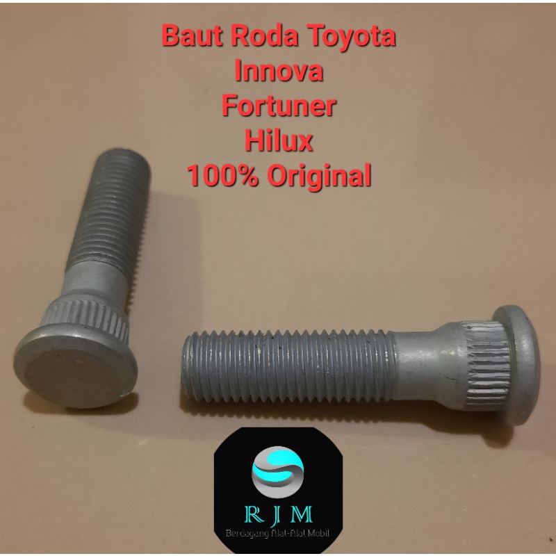 Jual Baut Roda Long Original Toyota Innova Fortuner Hilux | Shopee ...