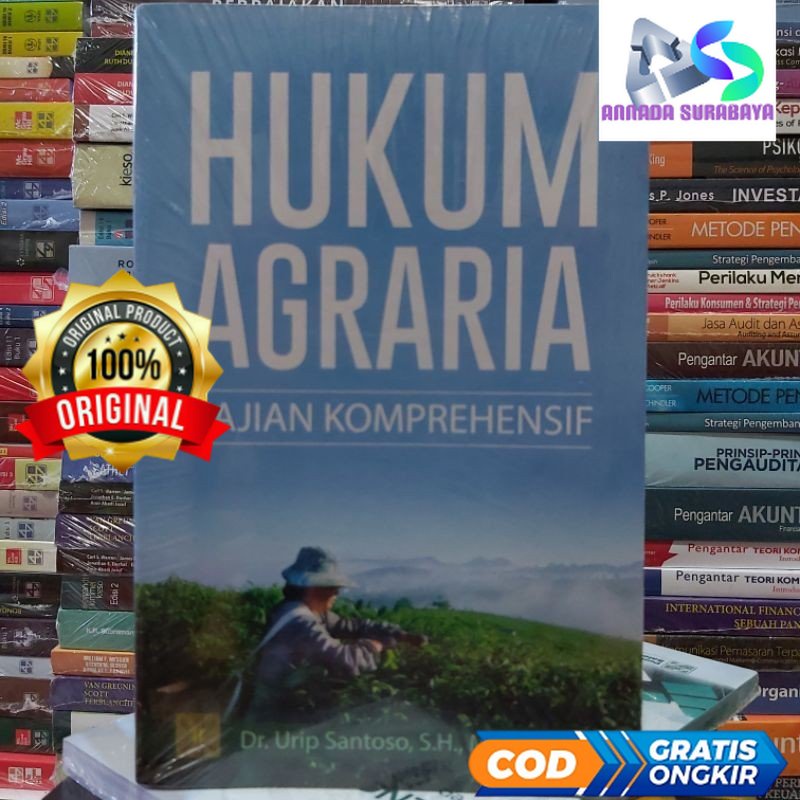 Jual Hukum Agraria Kajian Komprehensif - Dr. Urip Santoso #PMG | Shopee ...