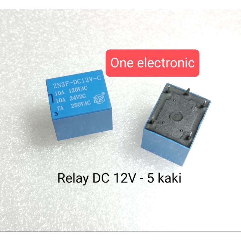 Jual Relay DC 12V Murah 5 Kaki 5 Pin Auto Switch Otomatis Beban Arus AC, DC | Shopee Indonesia