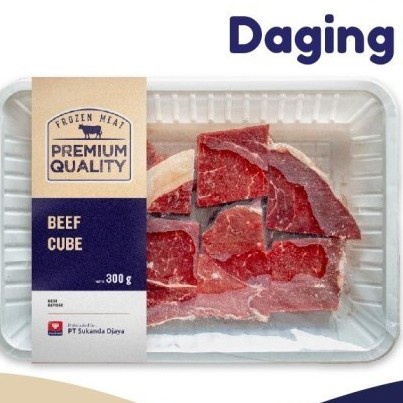 Jual Beef Cube / Daging Rendang 300gr - Special Price | Shopee Indonesia