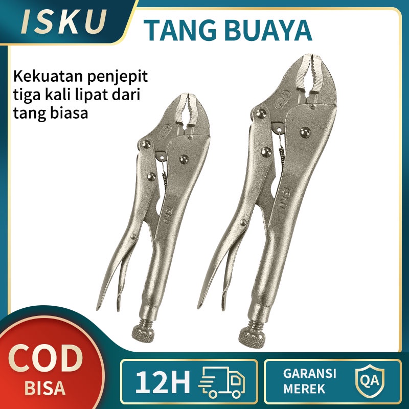 Jual ISKU Tang Buaya 7Inch Tang Buaya 10 Inch 225mm Tang Jepit Locking ... Jual ISKU Tang Buaya 7Inch Tang Buaya 10 Inch 225mm Tang Jepit Locking ...