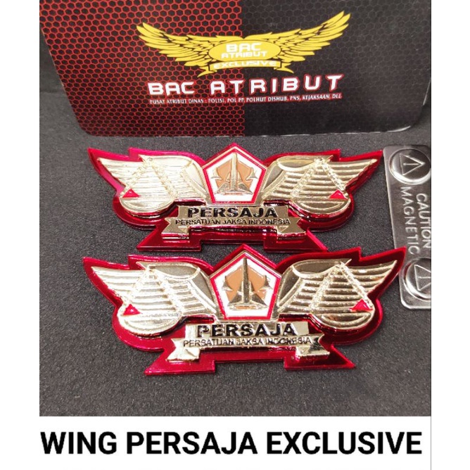 Jual wing jaksa PERSAJA pin persaja exclusive BAC ATRIBUT | Shopee ...