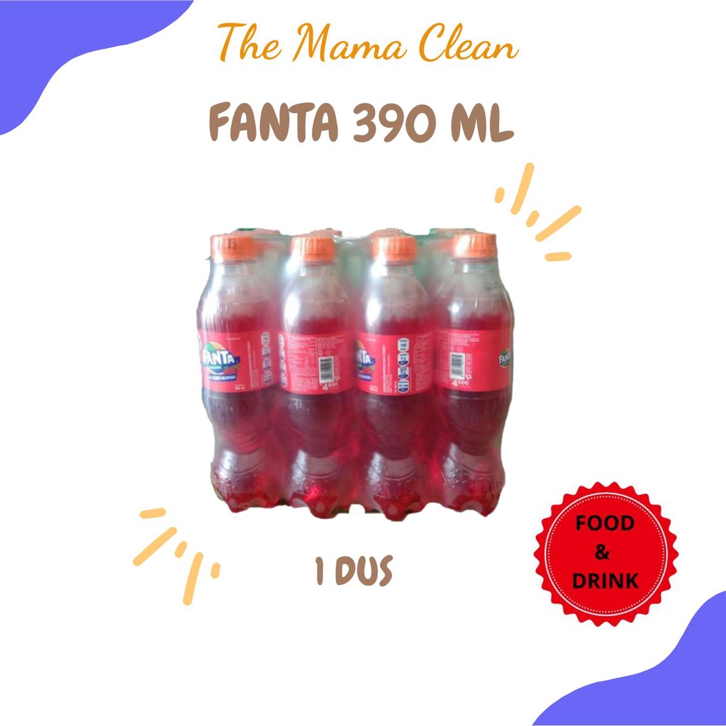 Jual FANTA STRAWBERRY BOTOL 390ML 1 DUS = 12 PCS | Shopee Indonesia