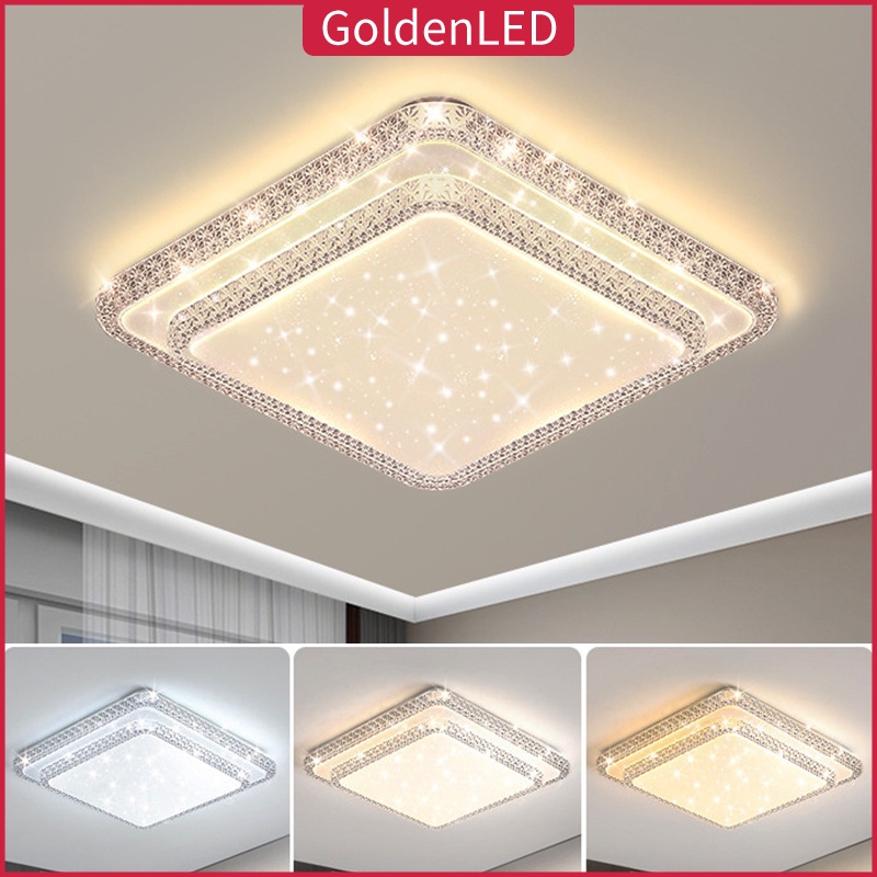 Jual Golden LED Lampu Plafon Ceilling Lampu Lampu Hias Rumah Lampu ...