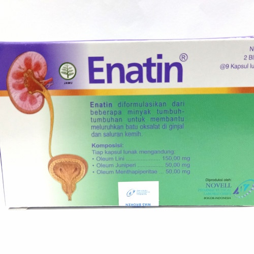 Jual Enatin Box 18 Kapsul | Shopee Indonesia