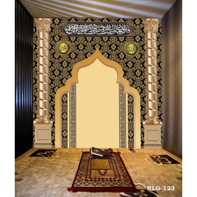 Jual WALLPAPER CUSTOM 3D TEMA MASJID | Shopee Indonesia