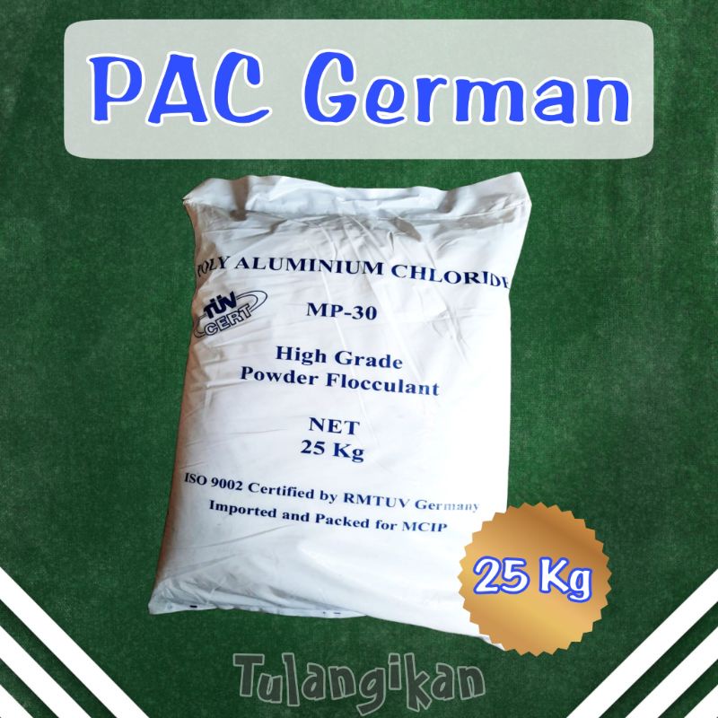 Jual PAC German / Poly Aluminium Chloride / 25kg | Shopee Indonesia