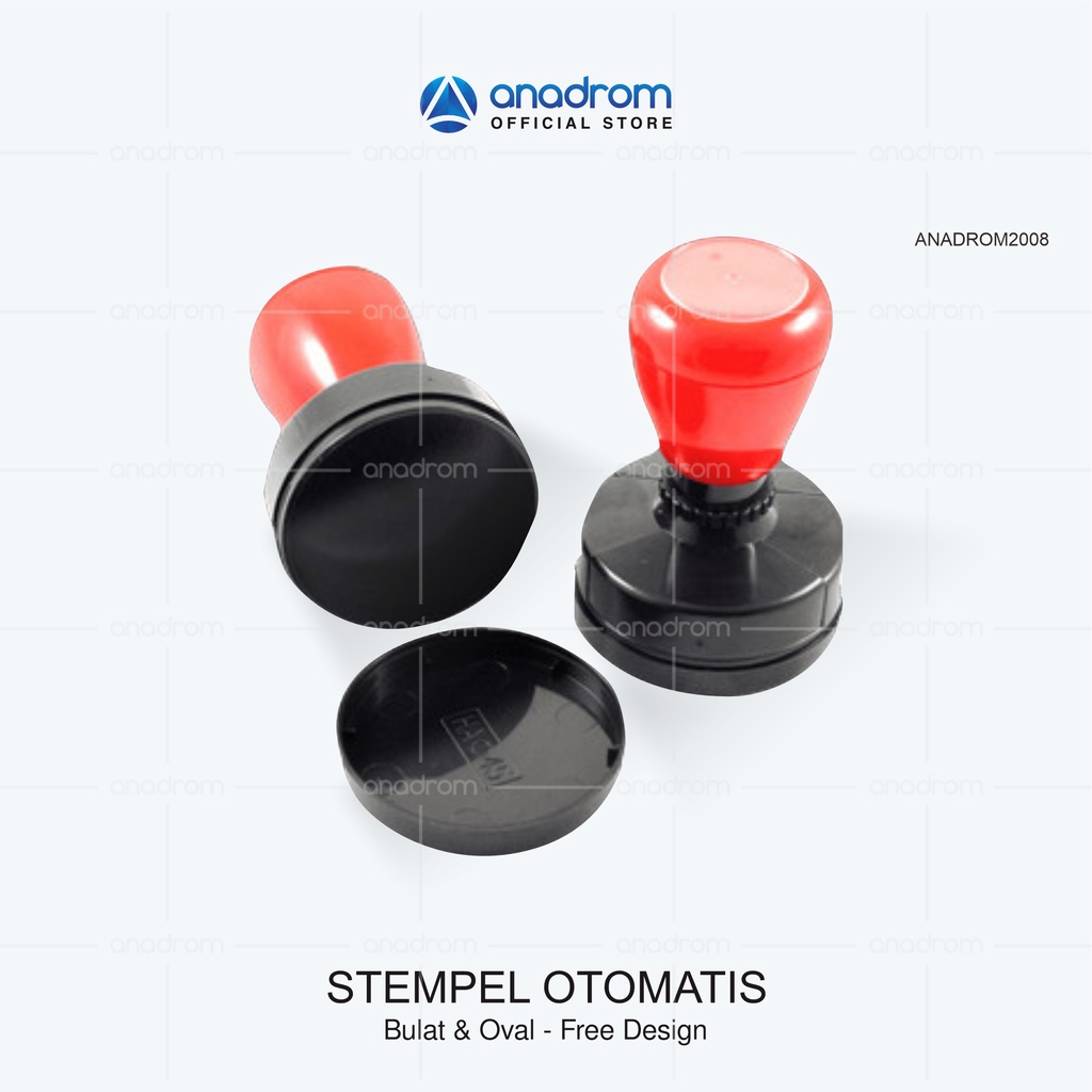 Jual Stempel Flash Bulat & Oval | Free Design Custom | 12 Varian Warna ...