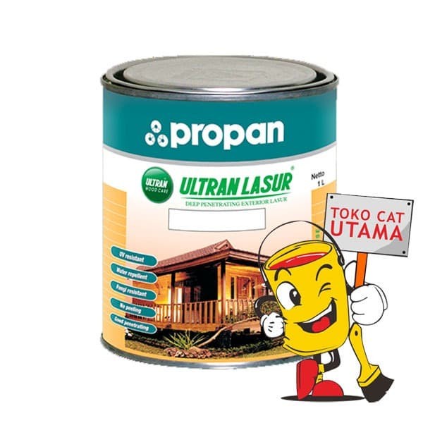 Jual Propan Ultran Lasur EL-501 Politur Exterior 1 Ltr | Shopee Indonesia