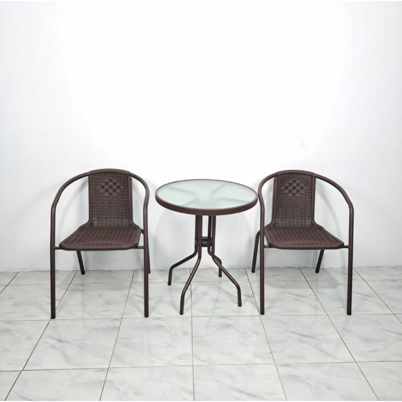 Jual IMPORTA SET MEJA KURSI TERAS/ MEJA CAFE/ KURSI TAMAN BESI IMPORTA ...