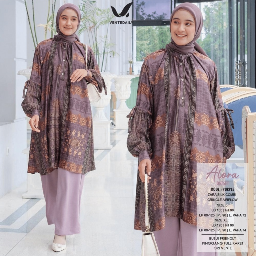 Jual Vente Daily Setelan One Set Wanita Jumbo Kekinian Ootd Outfit ...