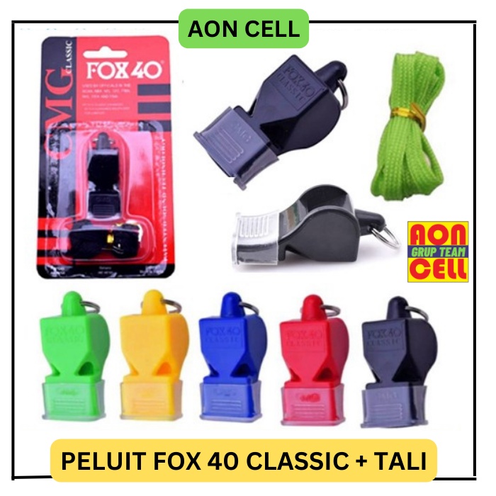 Jual fox40 peluit classic whistle PLUIT fox 40 wasit parkir pramuka ...