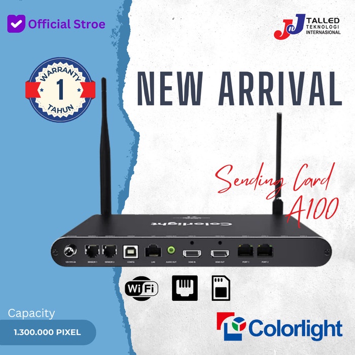 Jual SENDING CARD A100 COLORLIGHT WIFI TALLED | Shopee Indonesia