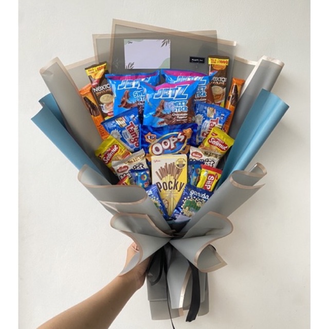 Jual SNACK BUKET MURAH SNACK BENGBENG POCKY BUKET JAJAN BUCKET BALI ...