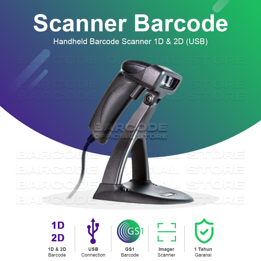 Jual BARCODE SCANNER CODE READER CR 950 - CR950 - cr-950 2D EFAKTUR QR ...