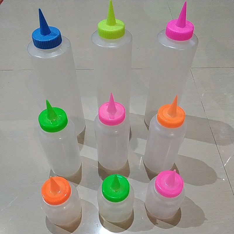 Jual Botol Mayo/saos/kecap/mayonaise/mayones/mayonais 300ml/500ml ...
