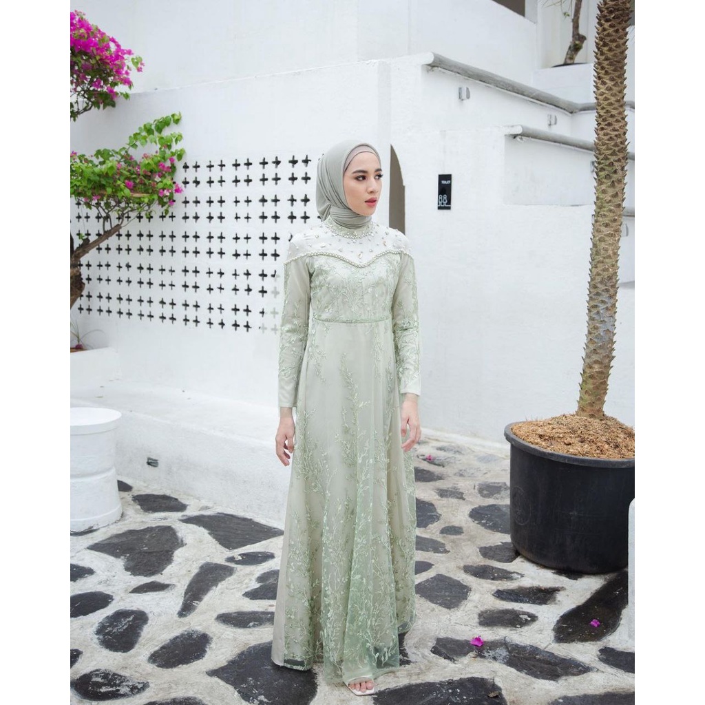 Jual Gamis Muslimah Dress Gamis Muslimah Dewasa Gamis Kondangan ...