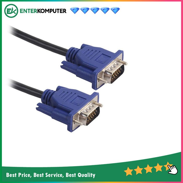 Jual Kabel VGA To VGA Standar 20 Meter / Kabel VGA 20 Meter | Shopee Indonesia