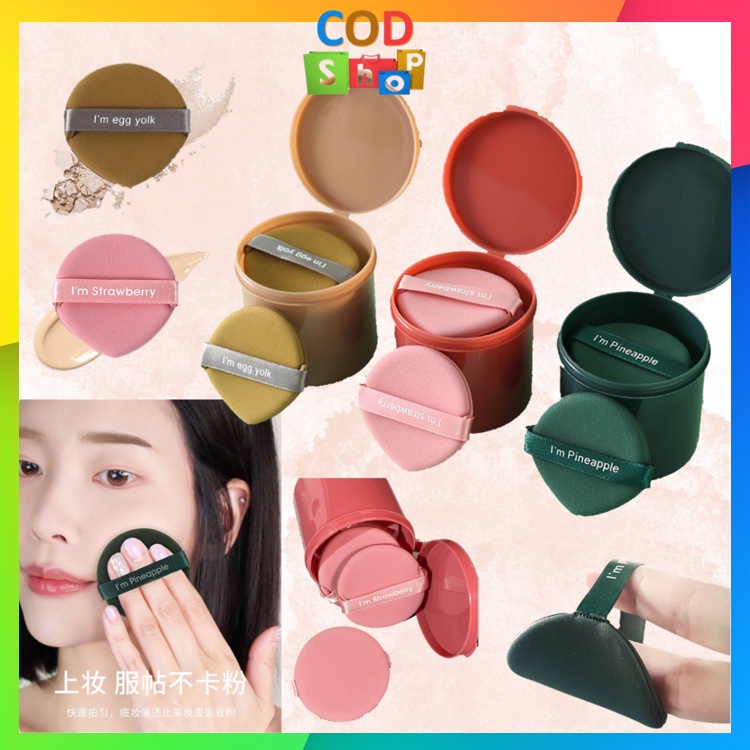 Jual COD - K5487 Sponge Beauty Blender Makeup 7 in 1 / Powder Puff ...