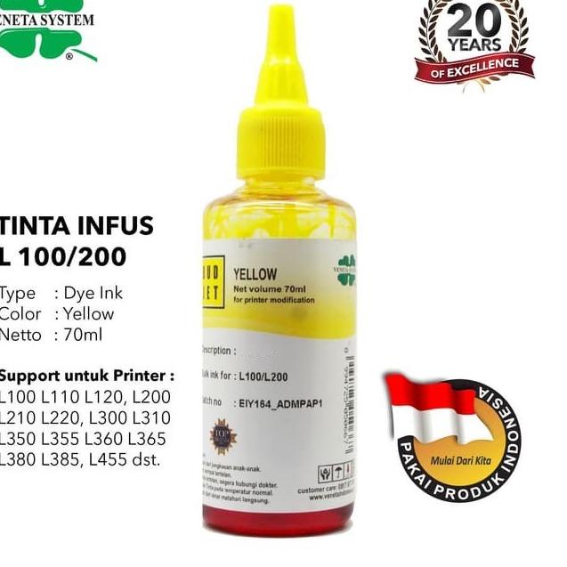 Jual Penjualan Pilihan TINTA REFILL ISI ULANG BOTOL INFUS EPSON L100 ...