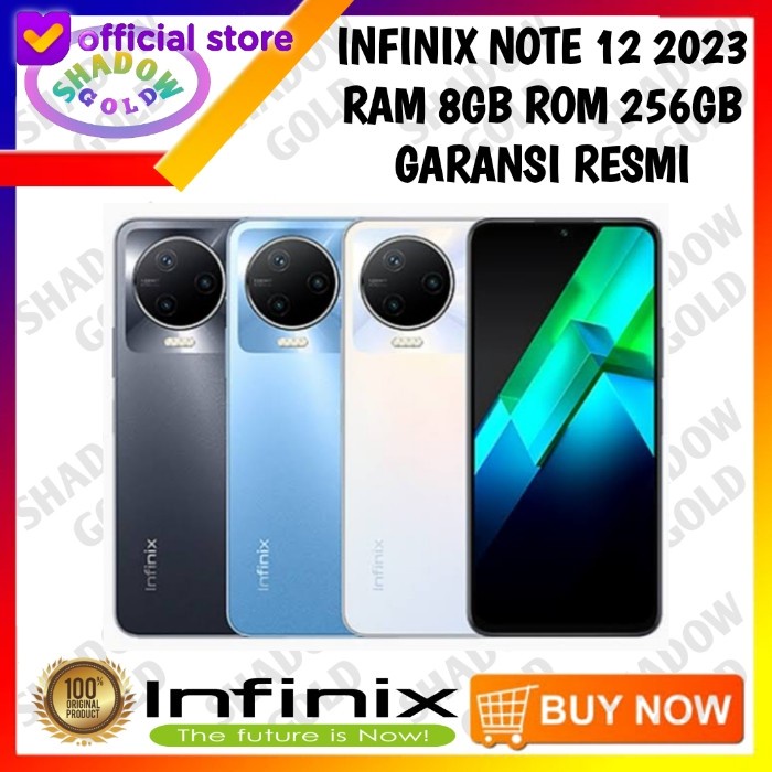 Jual Infinix Note 12 2023 8/256 RAM 8GB ROM 256GB GARANSI RESMI ...